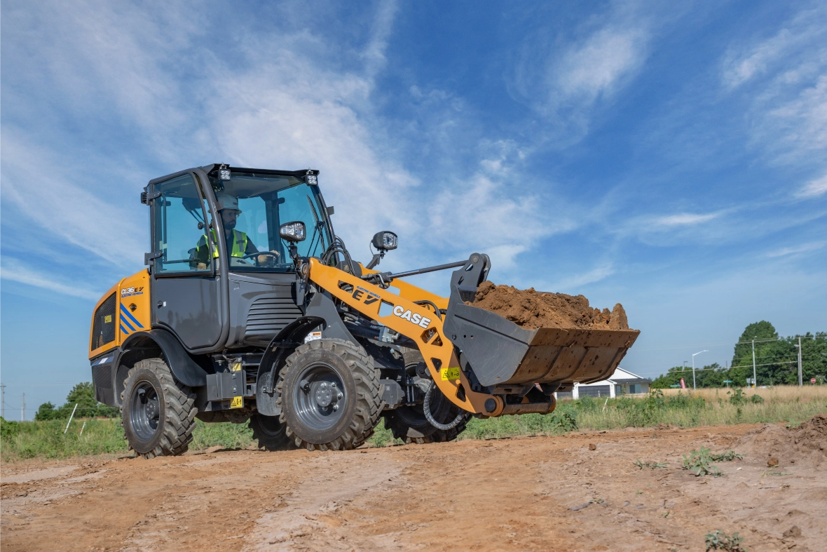 CASE CL36EV Electric Compact Wheel Loader | CASE Construction Equipment