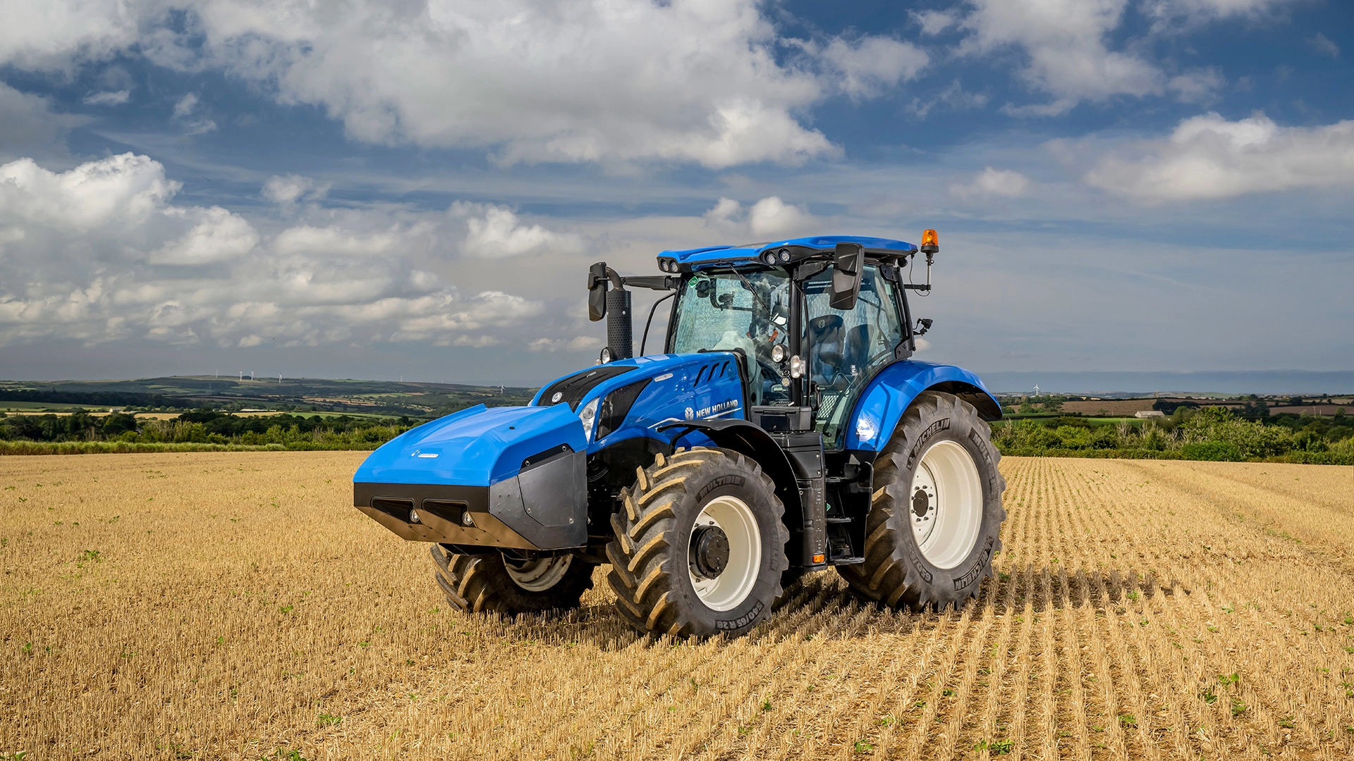Tractor T6 Methane Power Dynamic Command | New Holland NL