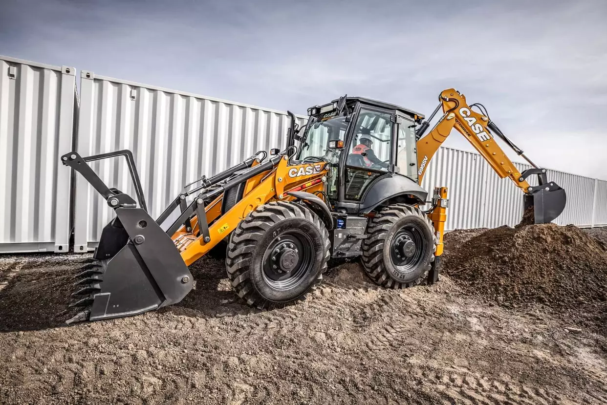 CASE 695SV Construction King™ Side Shift Backhoe Loader | CASE ...