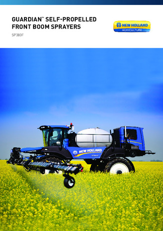 Front Boom Sprayer Guardian™ - Crop Sprayers | New Holland APAC