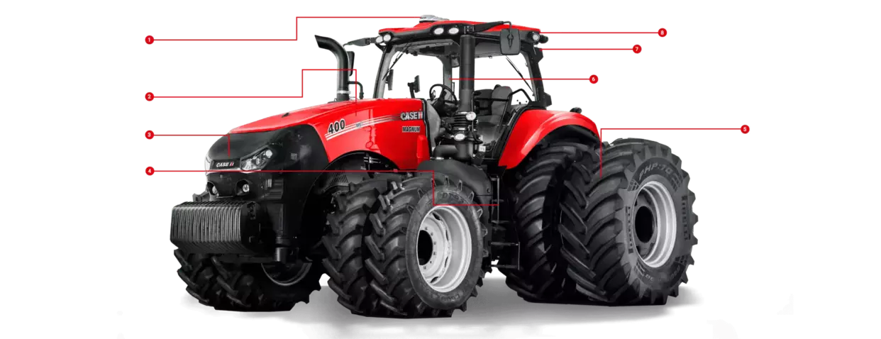 Trator Magnum AFS Connect | Linha Magnum é agricultura de precisão