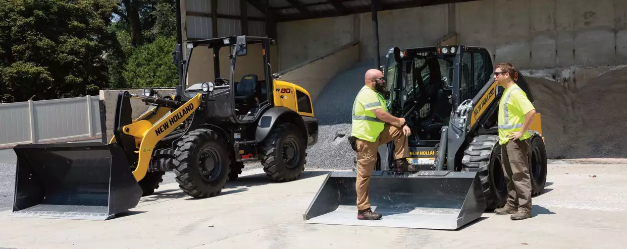 W80C High Speed Compact Wheel Loader | New Holland