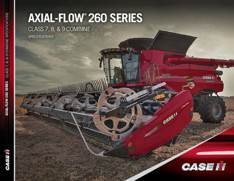Axial-Flow 260 Series Combines | Case IH