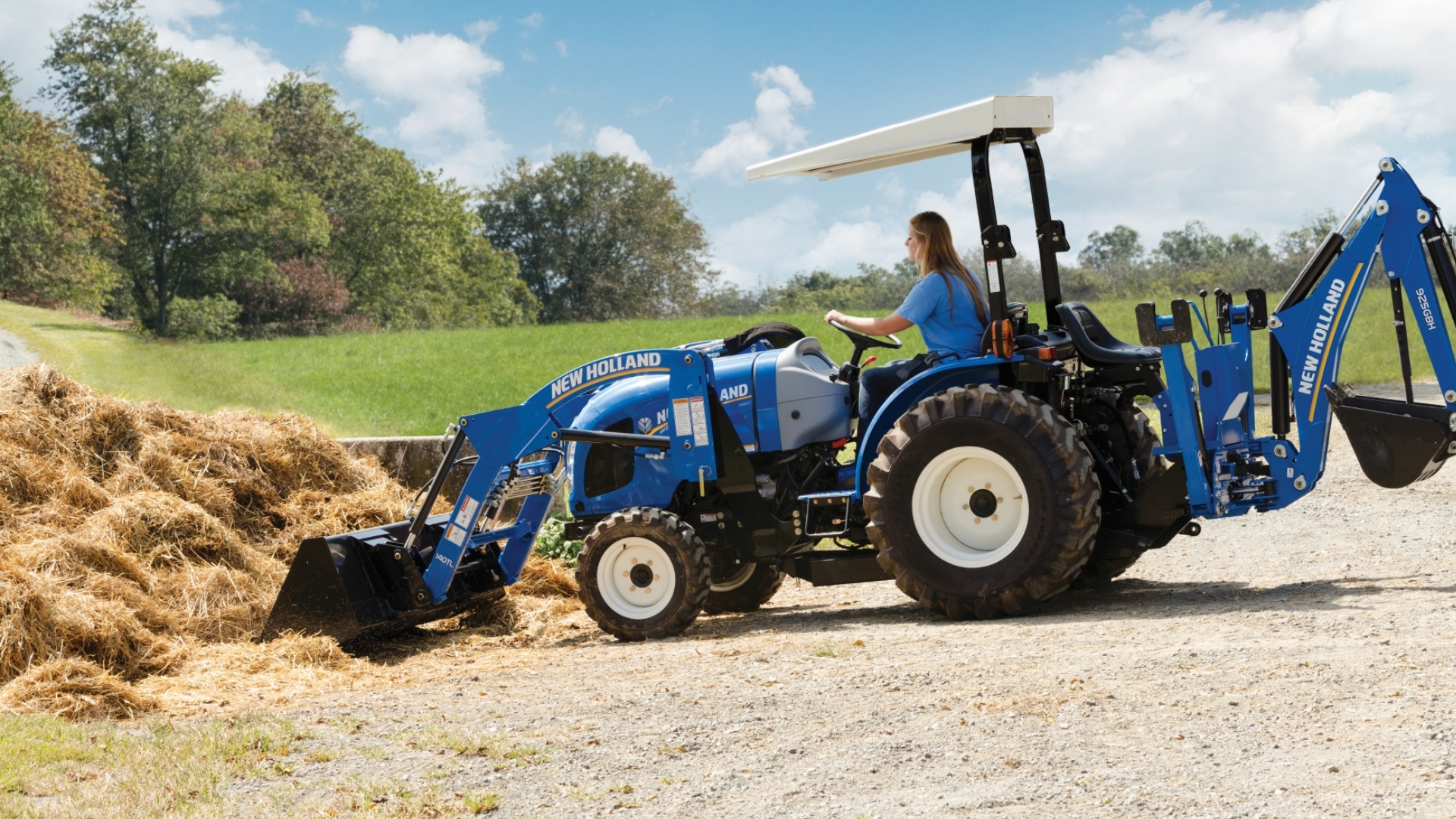 First tractor with the new Yanmar 1.3 turbo | Green Tractor Talk