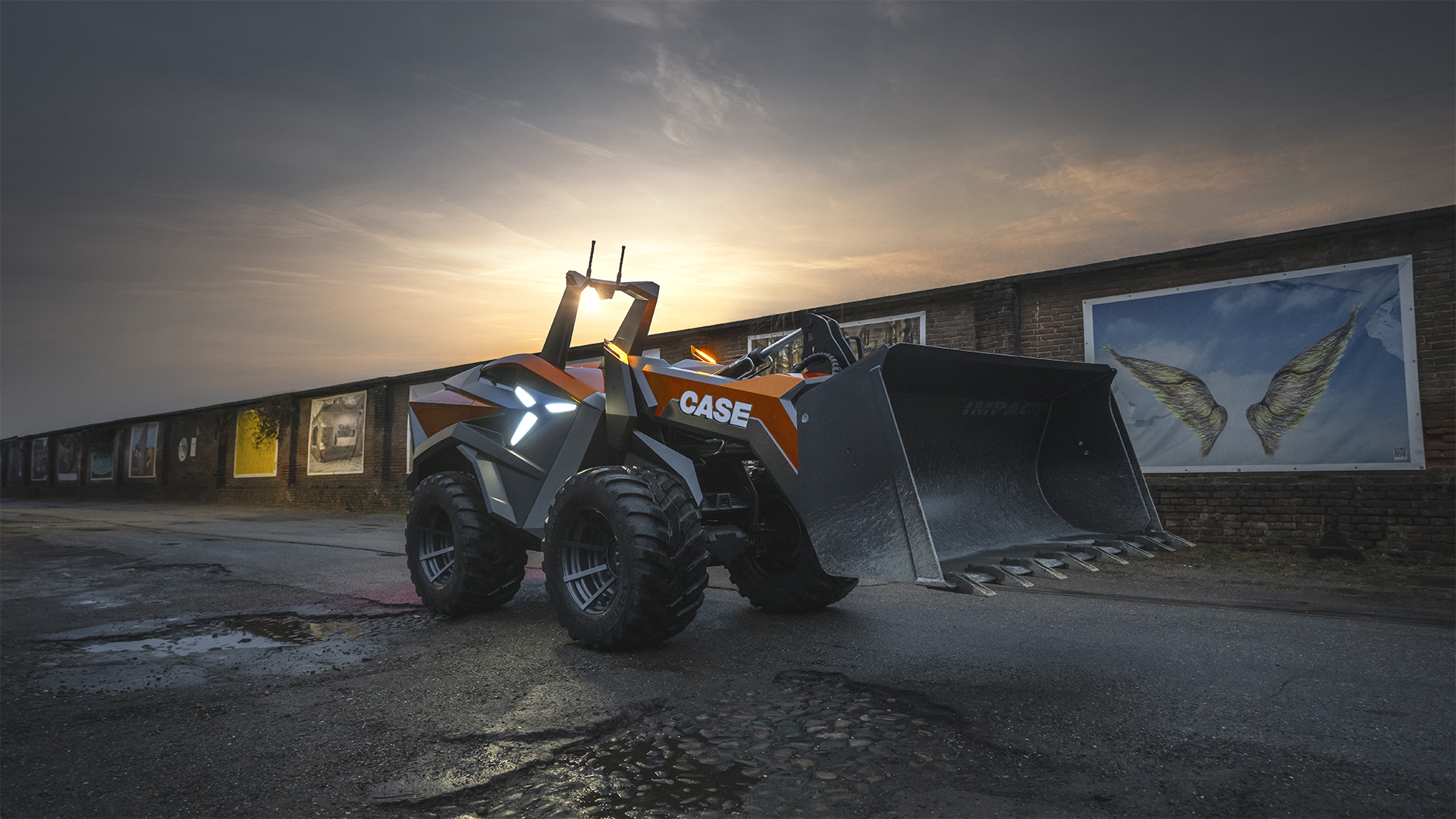 CASE Construction Equipment Unveils Impact: A Compact Wheel Loader ...