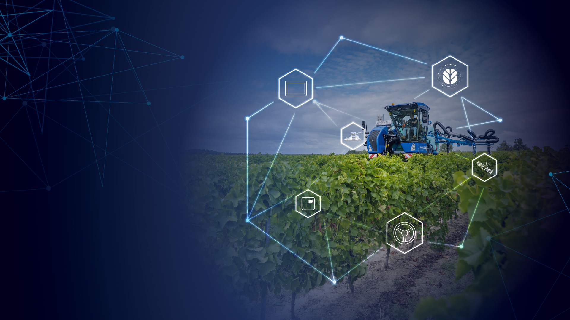 Grape Harvester Automation & Precision | New Holland UK