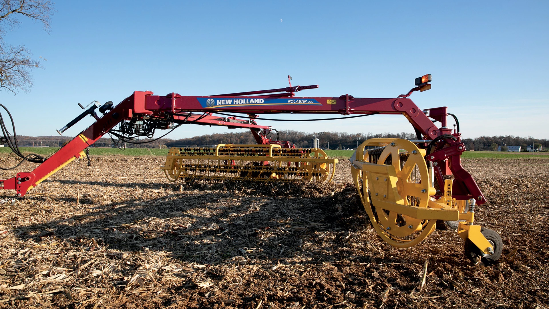 Twin Basket Rakes: Rolabar | New Holland ME