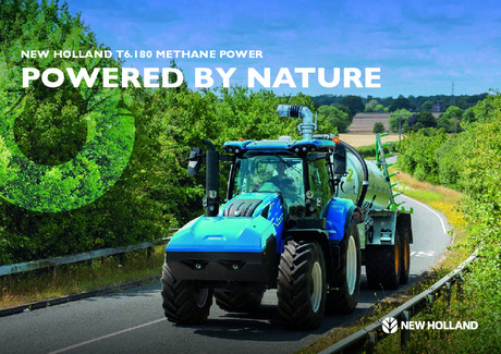 Tractor T6 Methane Power Dynamic Command | New Holland NL