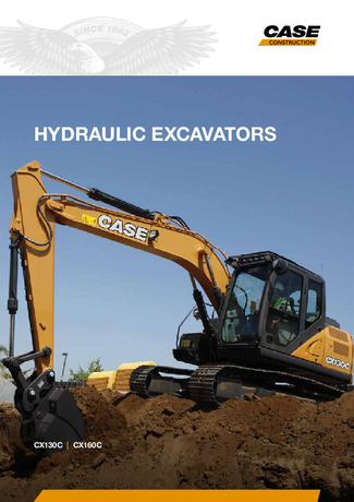 Excavator CX130C | CASE NZ