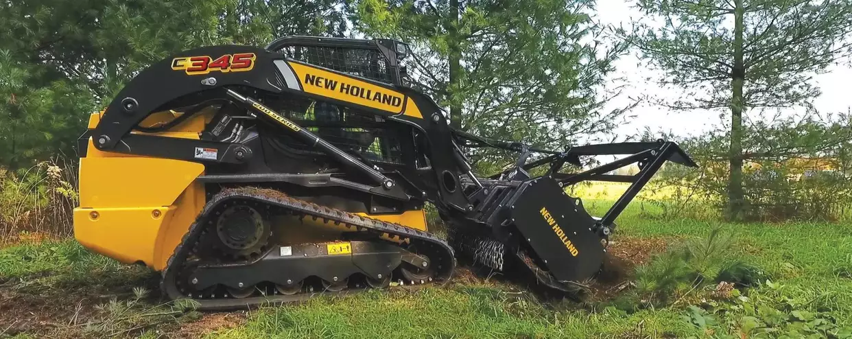 Chargeuse compacte à chenilles C345 | New Holland Construction
