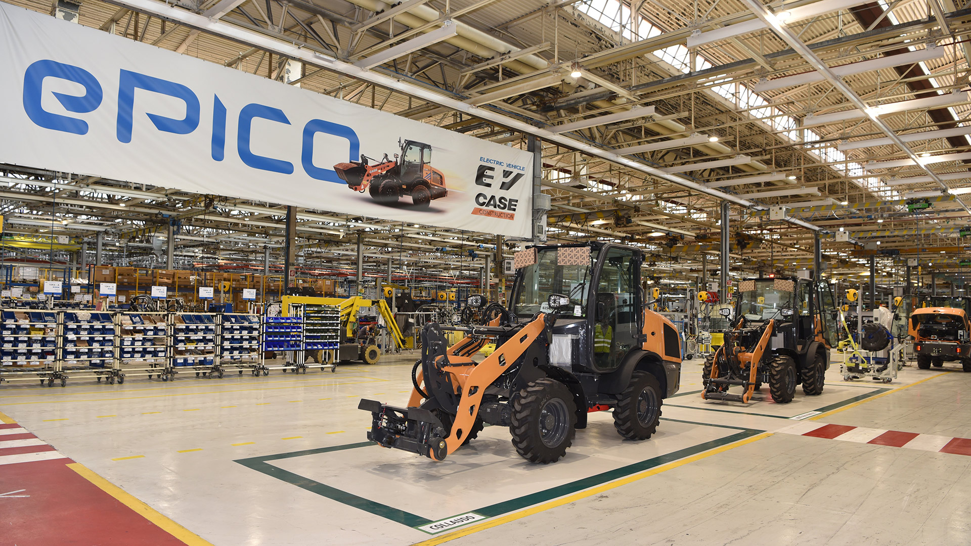 CNH inaugurates electric compact wheel loader production line in Lecce ...