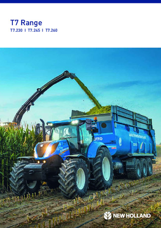 Tractors T7: From 225Hp to 260Hp | New Holland ZA