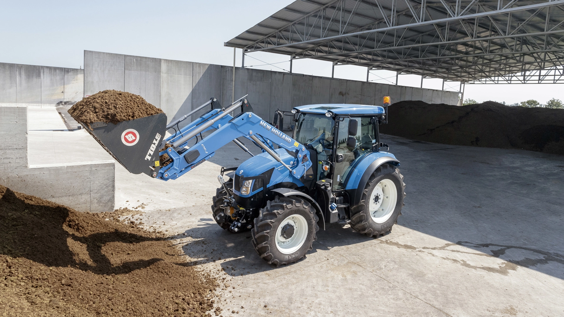 T5S Tractors: 90hp to 100hp | New Holland UK