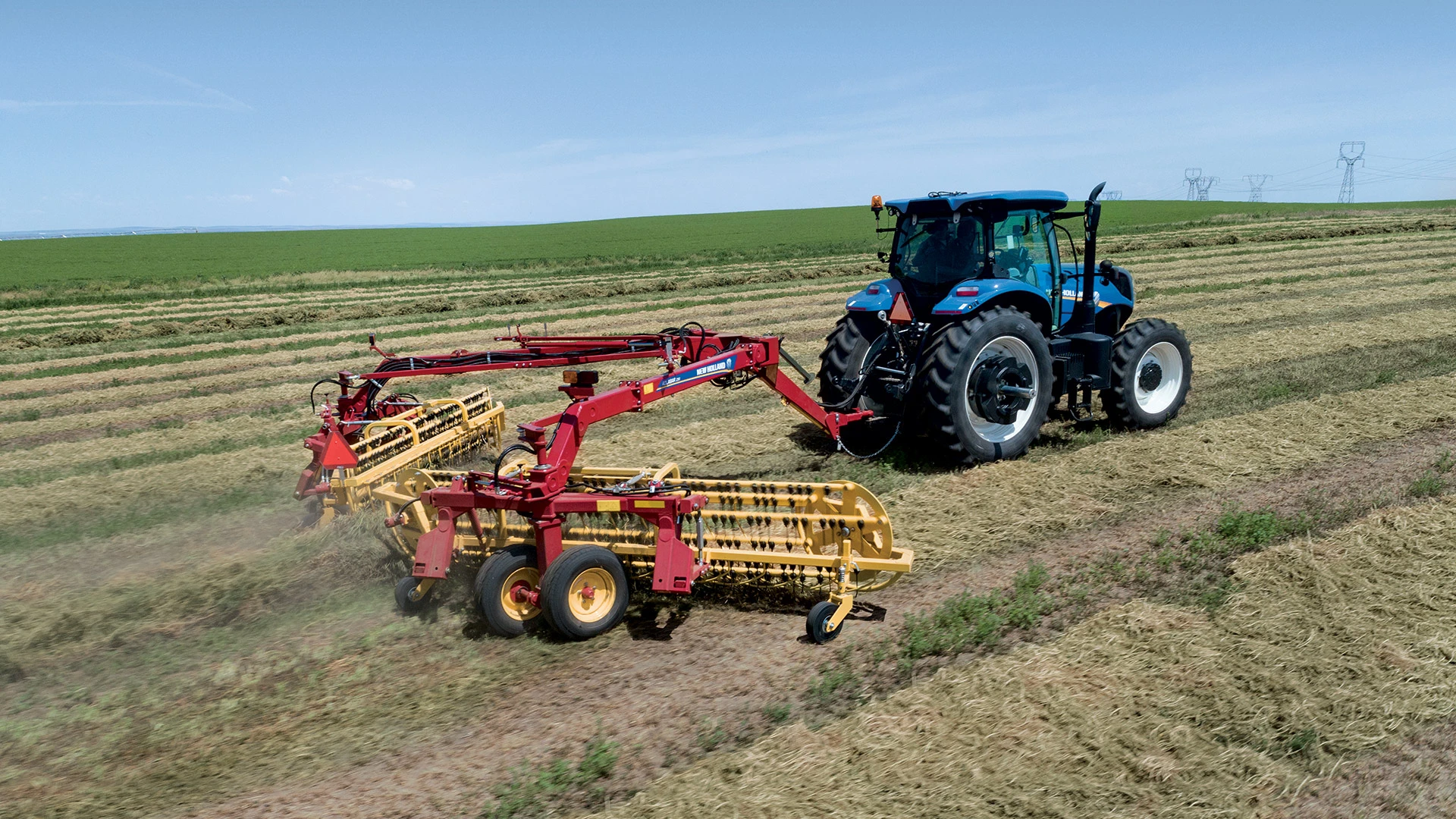 Twin Basket Rakes: Rolabar | New Holland ME