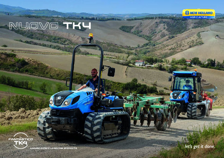 Scopri i Trattori Cingolati TK4 | New Holland IT