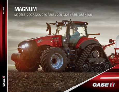 Magnum Row Crop Tractors: From 180 - 405 HP | Case IH