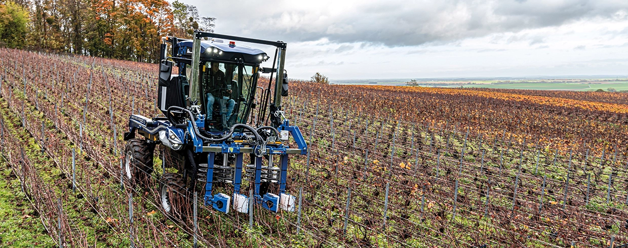 TE6 Enjambeur : La Révolution de la Vigne | New Holland FR