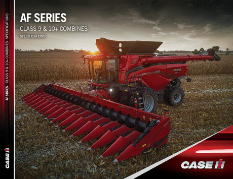 AF Series Harvesting Combines | Case IH