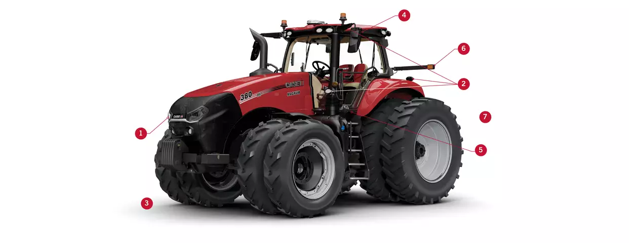 Magnum Row Crop Tractors: From 180 - 405 HP | Case IH