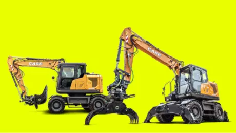 CASE Wheeled Excavators | CASE