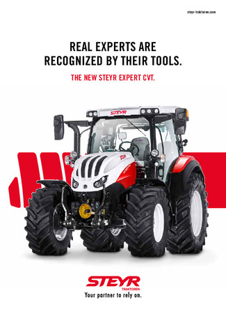 Expert CVT | Tractor | Agriculture | STEYR Traktoren | Steyr