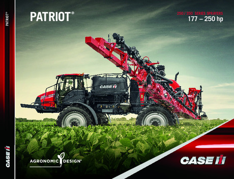 Patriot 250 | Patriot Sprayers | Application Equipment | Case IH | Case IH