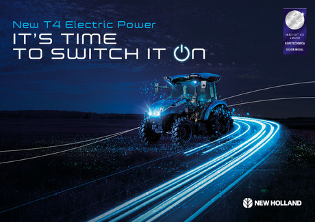 Electric Tractor 74Hp: T4 | New Holland UK