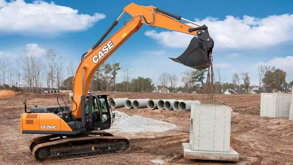 CX250C Crawler Hydraulic Excavator | CASE | CASE LATAM