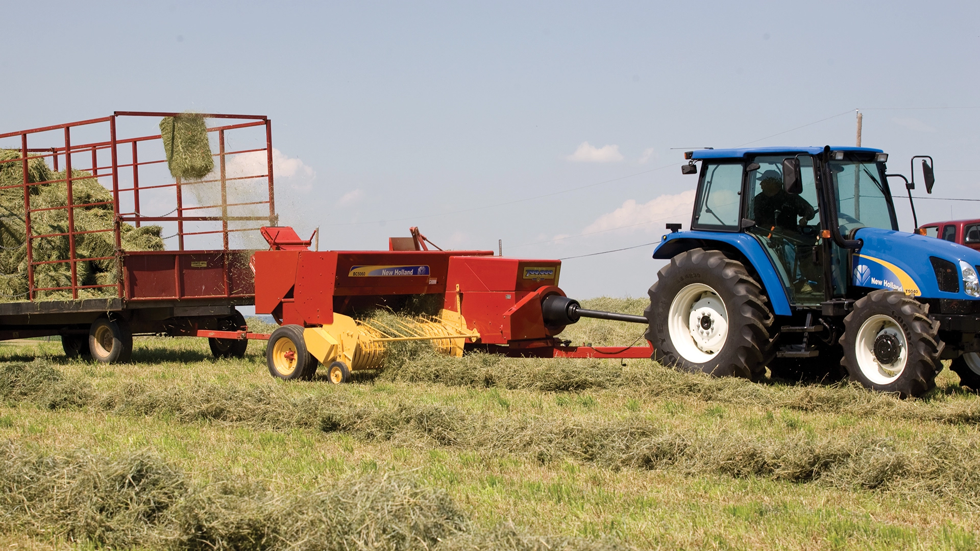 Tractor Baler: Rectangular Baler BC5000 | New Holland UK