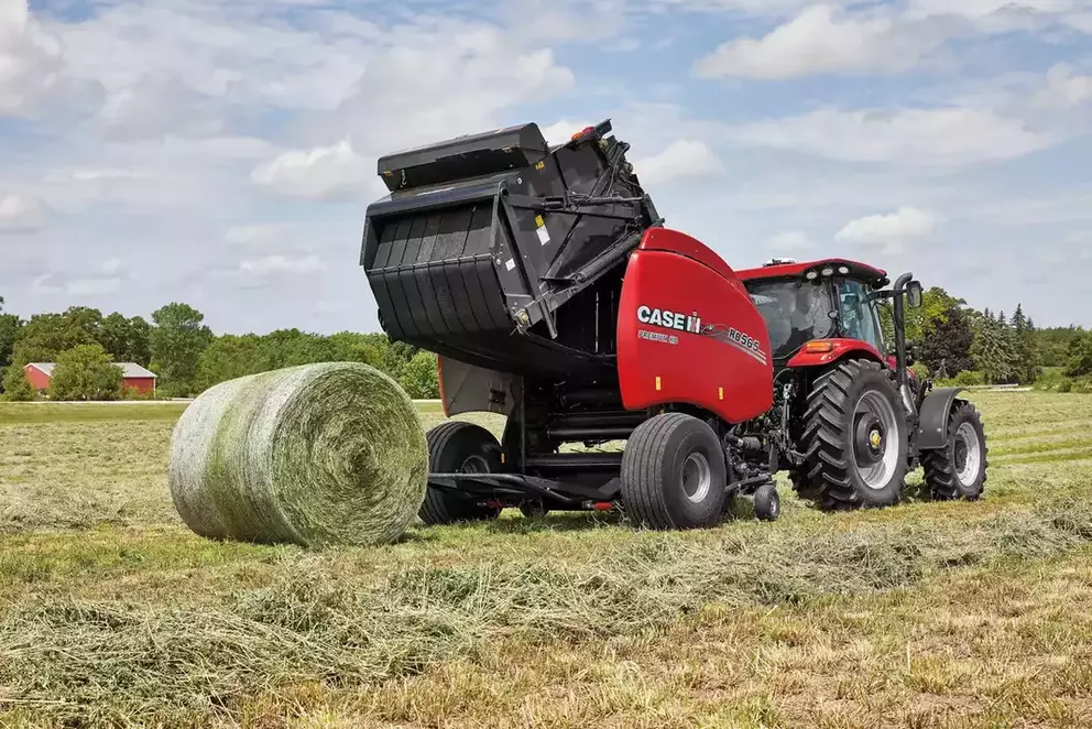Round Balers | Hay and Foraging Equipment | Case IH