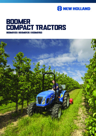 Boomer Compact Tractors | New Holland AU