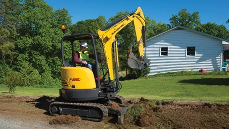 Mini Excavators - Small Trackhoe | New Holland Construction