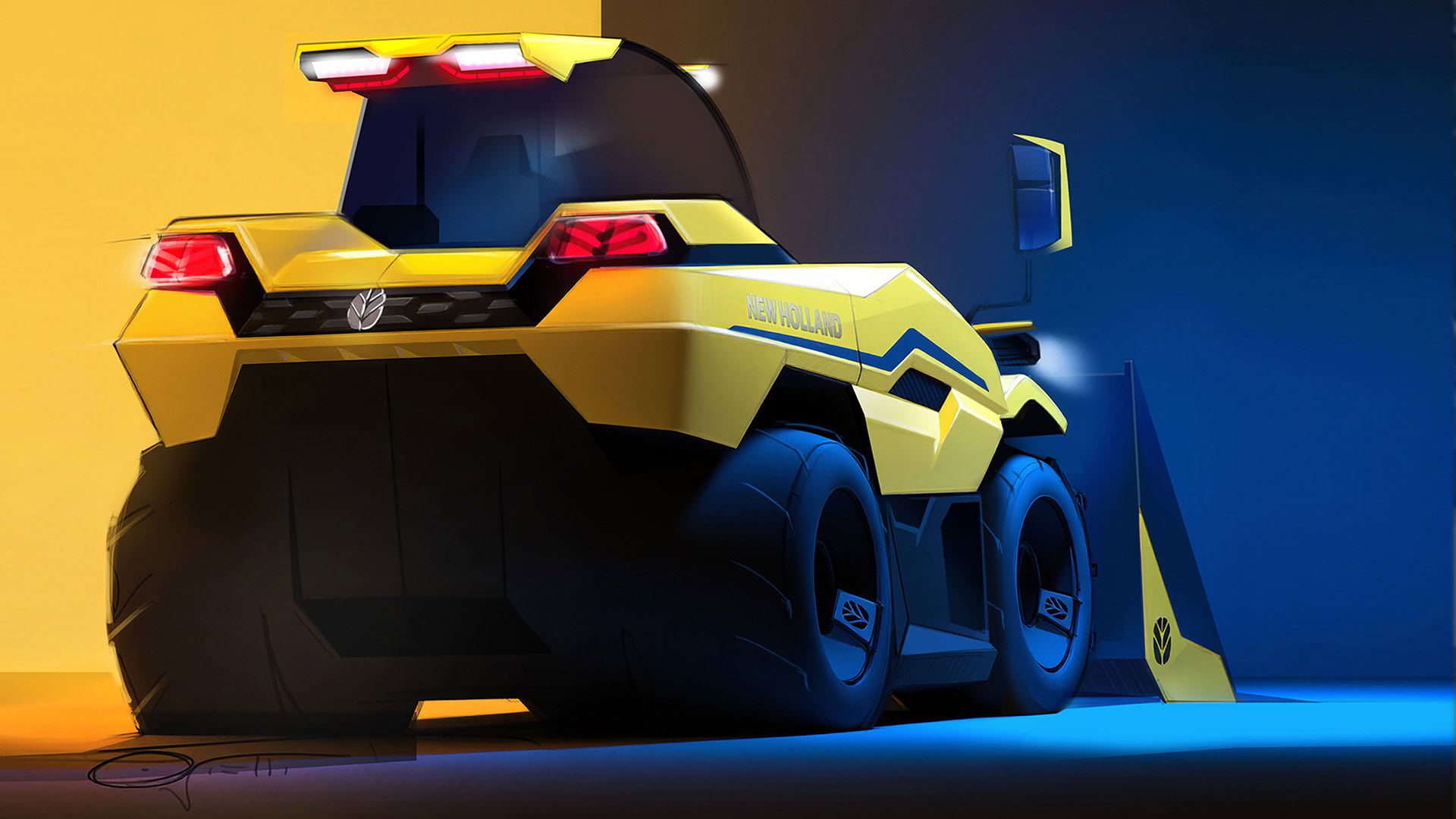 Hybrid Telehandler Prototype Scoops International Design Prize | New ...