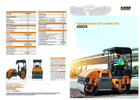 Double Drum Roller 450 DX | CASE IN