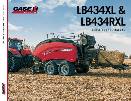 Large Square Balers | Hay and Foraging Equipment | Case IH