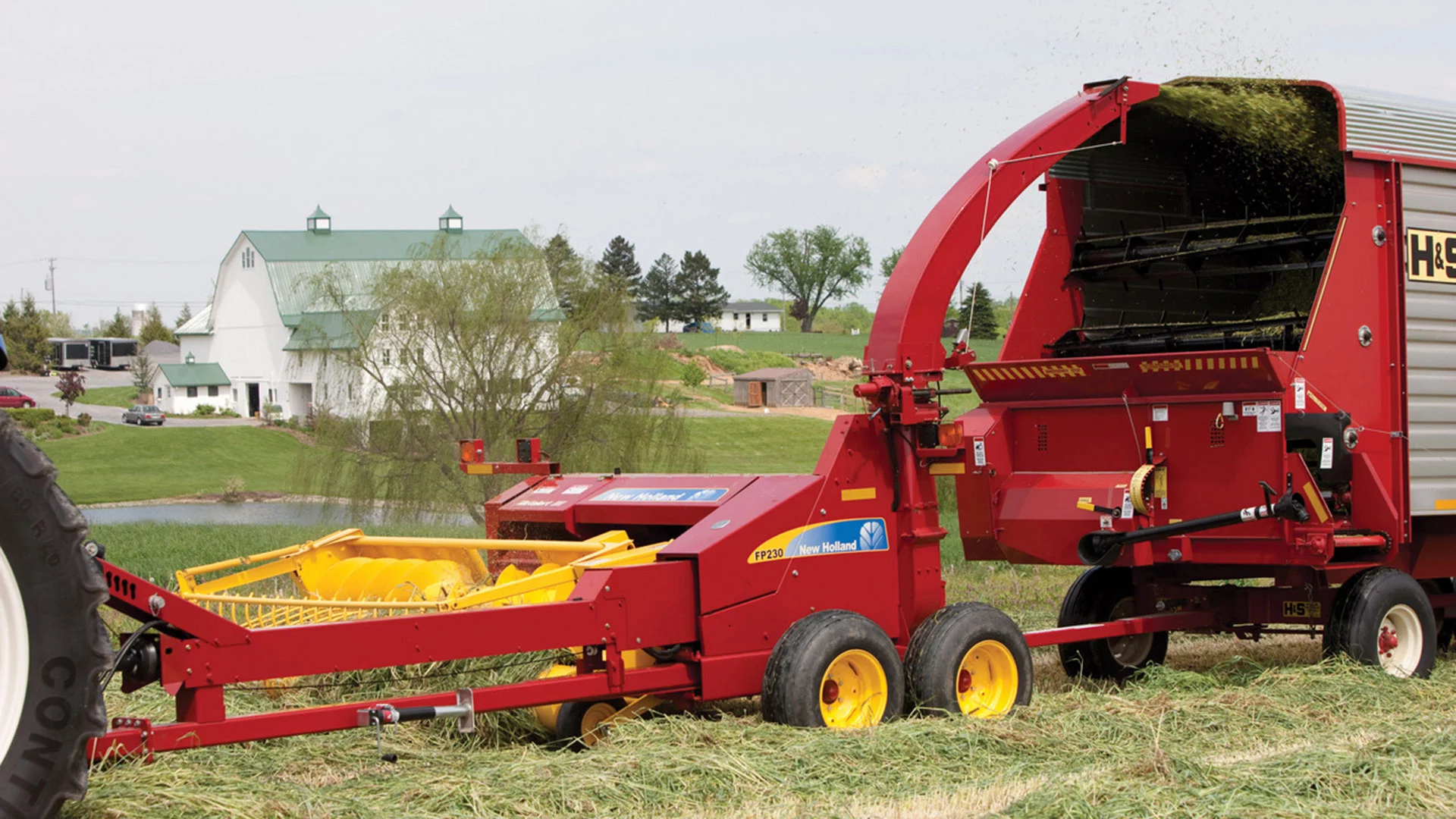 Pull-type Forage Harvester | New Holland ME
