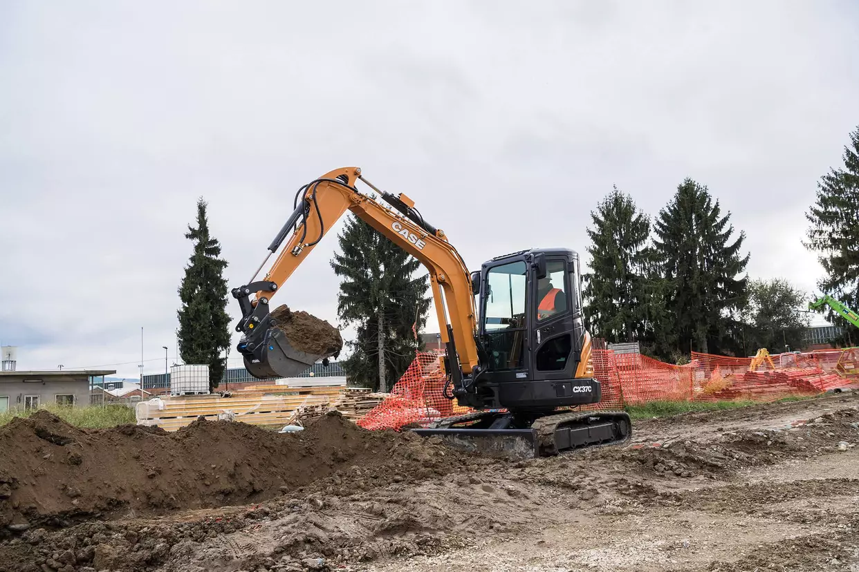 Mini-Excavator CX37C | CASE AU