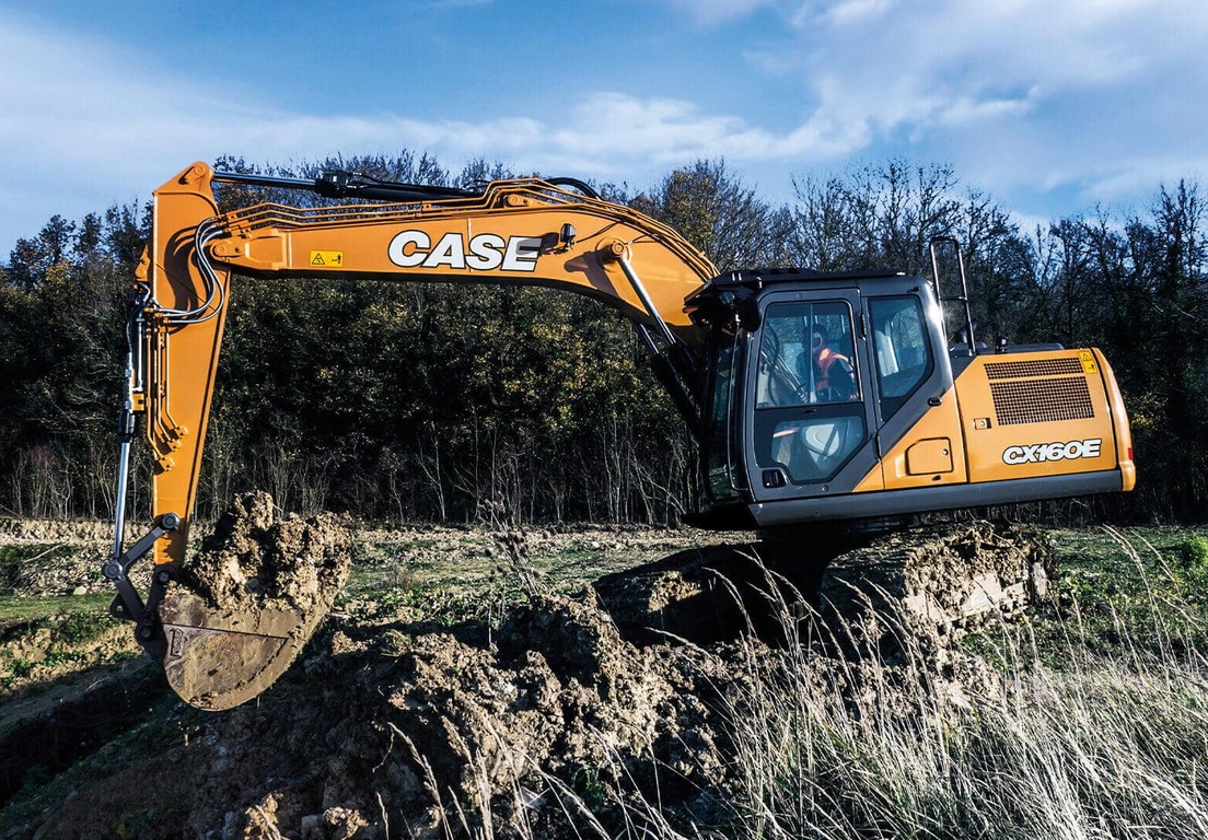 CX160E Crawler Excavator | CASE EU