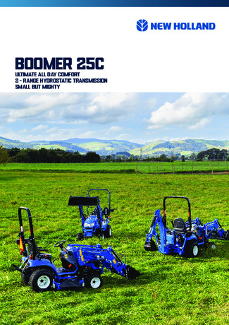 Boomer Compact Tractors | New Holland AU